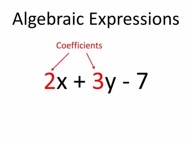 Expresi n Algebraica Ejemplos Y Expresiones UNIGAL